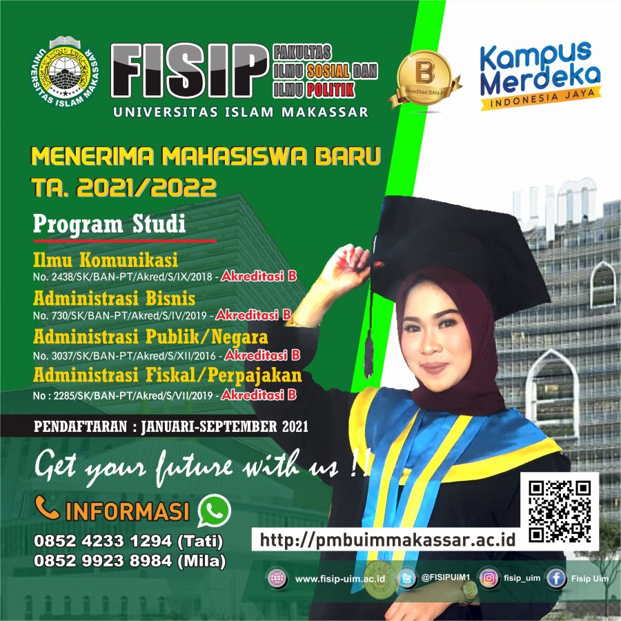 FISIP UIM : Menerima Mahasiswa Baru TA. 2021/2022 - FISIP UNIVERSITAS ...