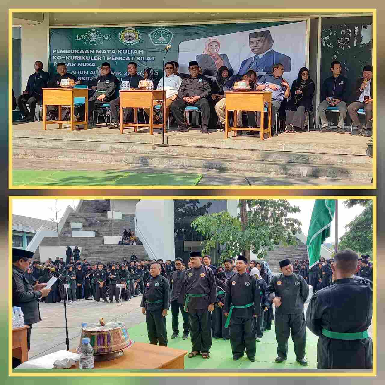 Kegiatan Kokurrikuler I Pencak Silat Resmi Dibuka Rektor UIM - FISIP ...